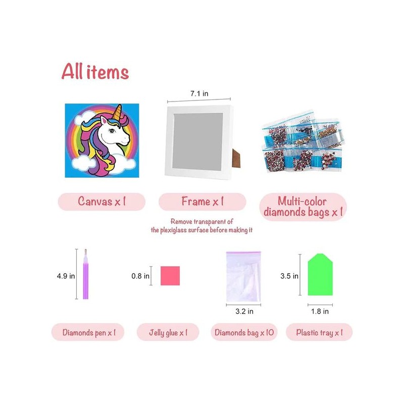 Diamond Art Kids Minions Frame