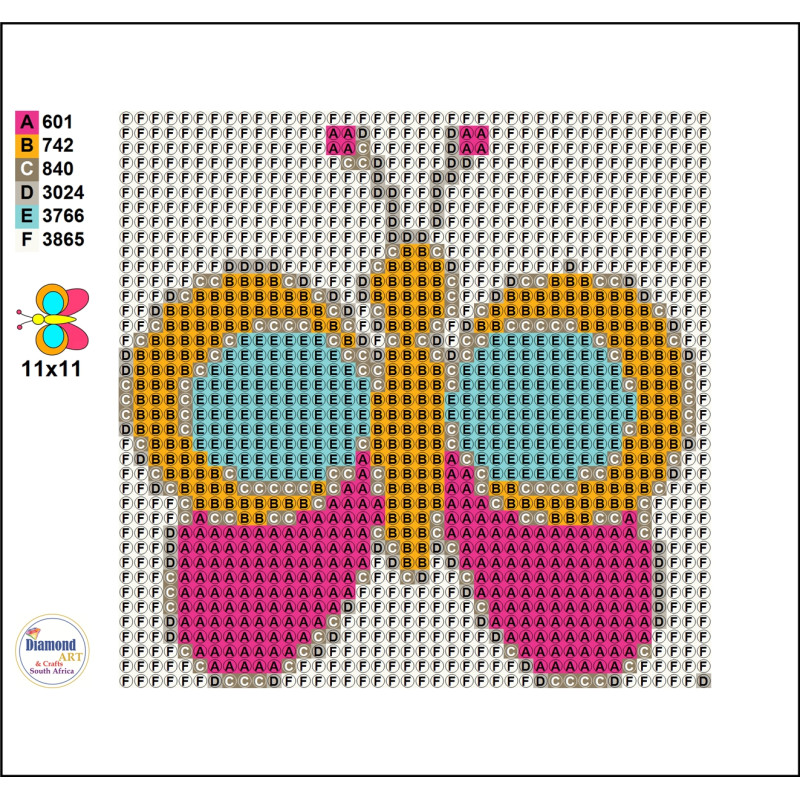 Butterfly Diamond Dot