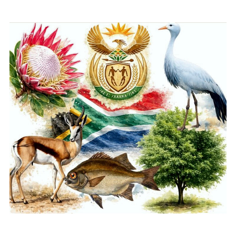South African National Symbols Diamond Art Kit (67x75cm) | On Special